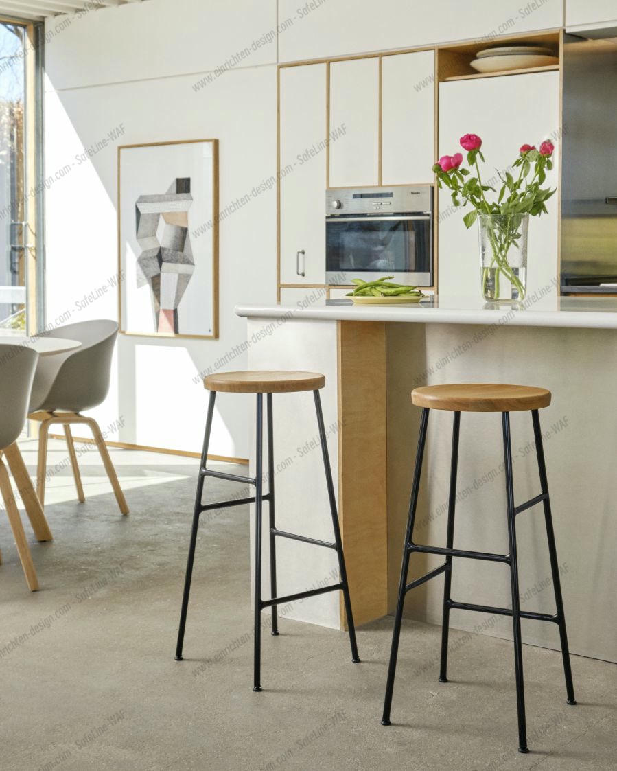 Cornet Bar Stool Low Bar Stool H 65 cm Hay